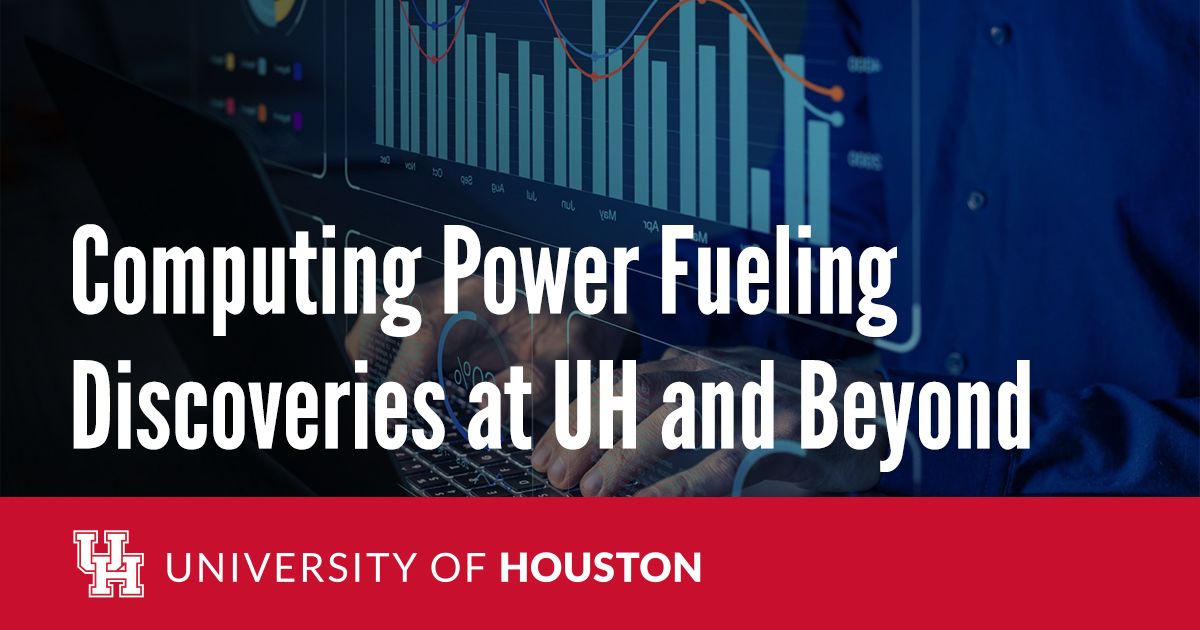 HPE Data Science Institute: The Computing Power Fueling Discovery at UH ... HPE Data Science Institute: The Computing Power Fueling Discovery at UH ...